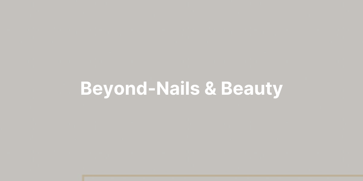 Book - Beyond-Nails & Beauty